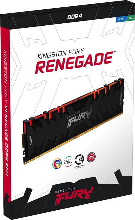 Ram Kingston Fury Renegade Rgb 8gb Ddr4 3200 Kf432c16rba 8