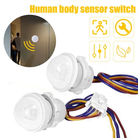 Toy Life HallPIR Infrared Motion Sensor Switch V Auto On Off Light PIR Sensor Detector