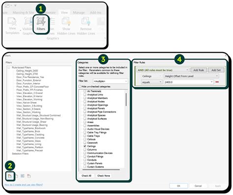 Revit View Filters A Hidden Power For Smarter Documentation