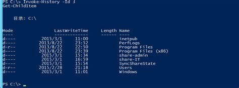 Windows Powershell命令历史用法详解 Csdn博客