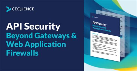 Api Security Beyond Gateways And Web Application Firewalls Cequence