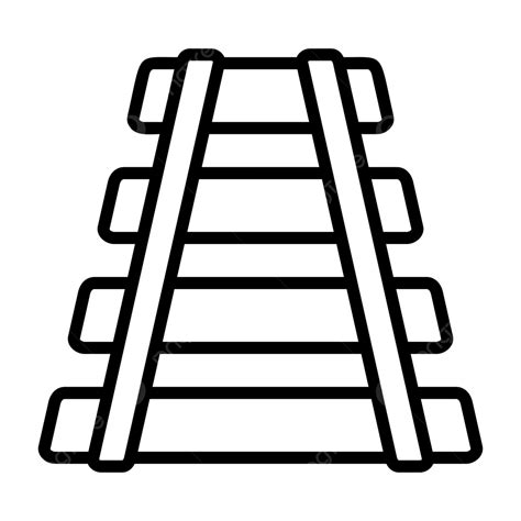 철도 라인 아이콘 벡터 철도 아이콘 레일 철도 운송 Png 일러스트 및 벡터 에 대한 무료 다운로드 Pngtree