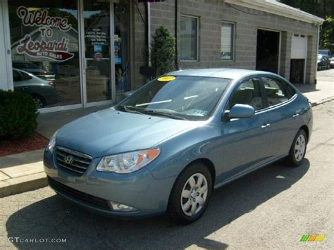 2007 Seattle Light Blue Hyundai Elantra Gls Sedan 32268899 Gtcarlot