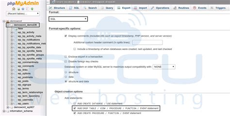 How To Secure Mysql Database Backup From Phpmyadmin In Cpanel