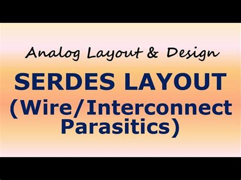 Analog Layout Design On Linkedin Please Subscribe To The Youtube