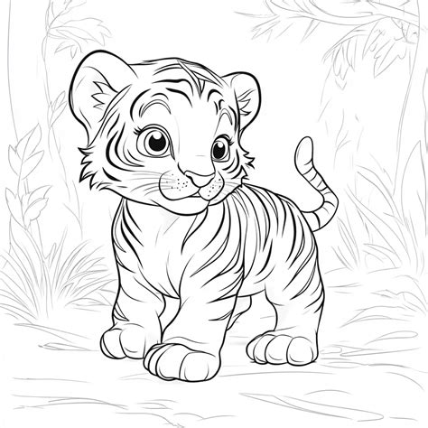 33 Coloriage Tigre Gratuit Rugissez De Plaisir Avec Dessins