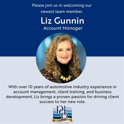 Pdp Group Inc On Linkedin Were Excited To Welcome Liz Gunnin To The Team With Over 10 Years
