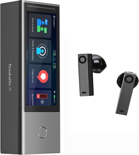 Timekettle X1 Ai Interpreter Hub 40 Languages Two Way Translator Earphones Realm With