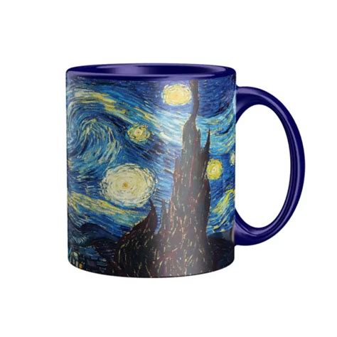 خرید و قیمت ماگ طرح شب پر ستاره ونگوگ از غرفه مینیمال پوستر