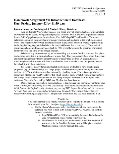 Homework Assignments S21 Online 4 Summer Session 3 2020 P A G E 1