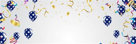 삼각형 파티 플래그 색종이 및 종이 스트리머가있는 다채로운 풍선 파란색 용접텍스트 디자인 12월에 대한 스톡 벡터 아트 및 기타