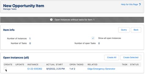 Checklist Item Tasks Checklist For Salesforce