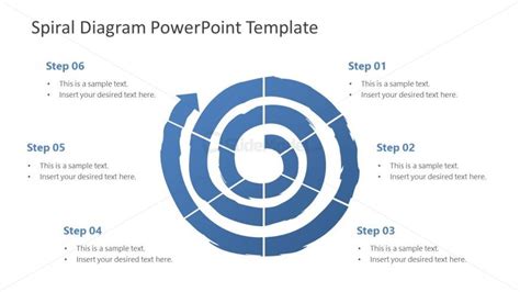 Spiral PowerPoint Diagram Template SlideModel
