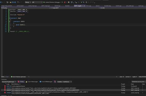 Linker Errors · Issue 52 · Rebzzelkiero · Github