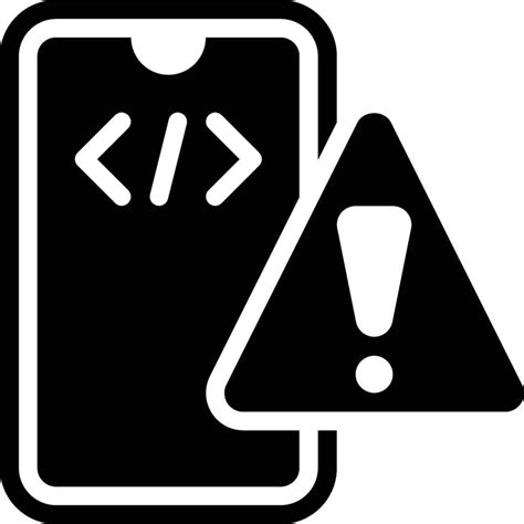 Error Trouble Warning Glyph Solid Icon 60441698 Vector Art At Vecteezy