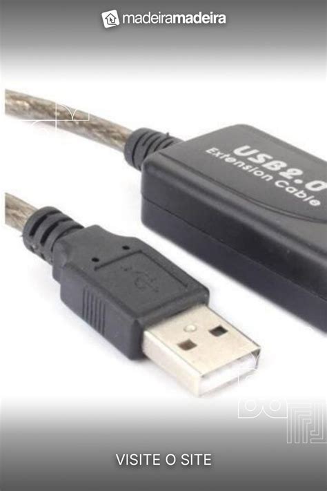 Cabo Extensor Usb Macho X F Mea Amplificado Metros Madeiramadeira Usb C Meras Macho