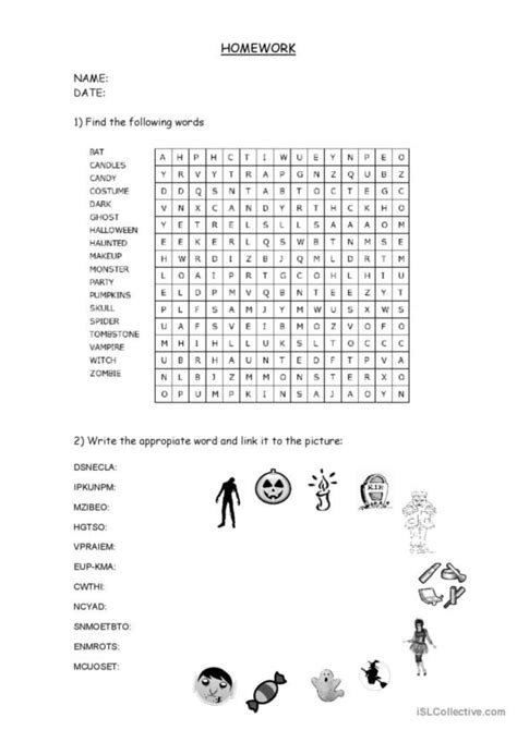917 Homework English Esl Worksheets Pdf And Doc