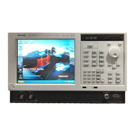TEKTRONIX RSA A TECHNICAL REFERENCE Pdf Download ManualsLib