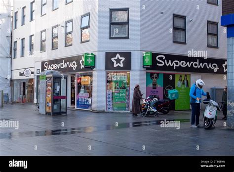 Slough Uk 20th November 2023 A Superdrug Store In Slough High
