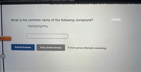 Solved Arrange The Following In Order Of Increasing Boiling