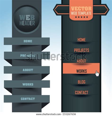 749 Navigation Bar Vertical Images Stock Photos Vectors Shutterstock