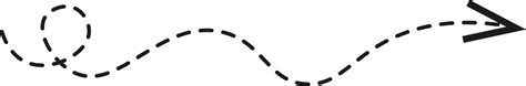 Dashed Line Arrow 16315247 Png
