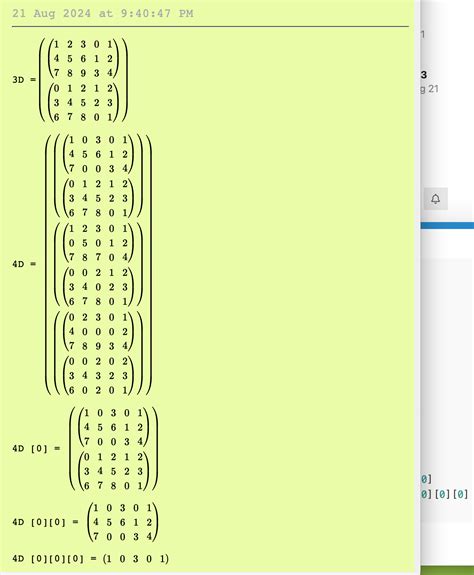 Print An N Dimensional Array Using Swift Swift Forums