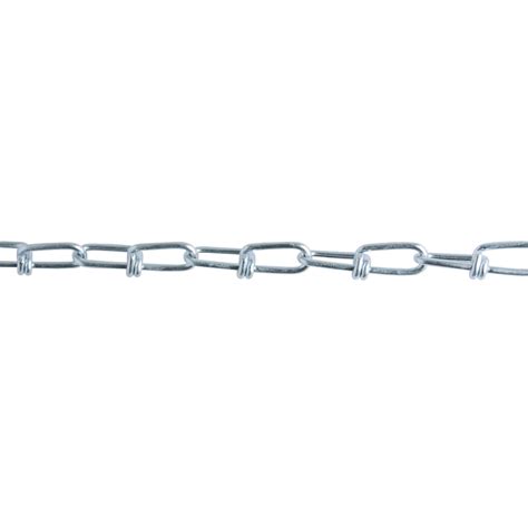 22x90m Zinc Knotted Chain Din 5686