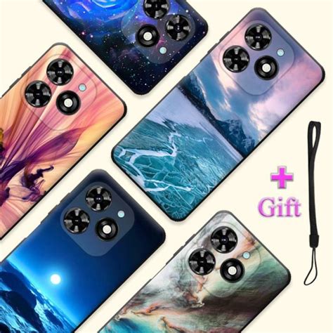For Tecno Spark Pro Kj Phone Case Painted Pattern Slim Tpu Soft Silicone Cover Lazada Ph
