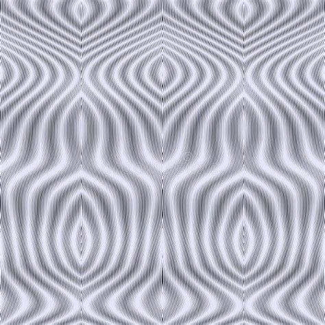 Soft Geometric Abstract Linear Texture With Optical Illusion Stock Vector Illustration Of