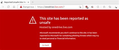 Microsoft Smartscreen Reports My Office 365 Onedrive As Unsafe