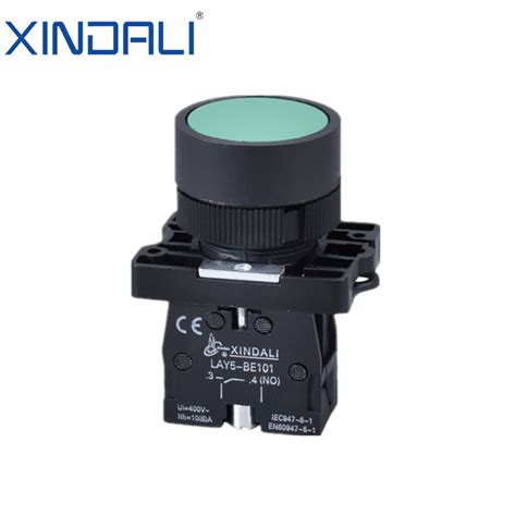 lay5 ea31 xiamen level industrial spring return plastic push button