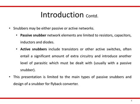 Types Of Snubber Circuits Design Of Snubber For Flyback Converter