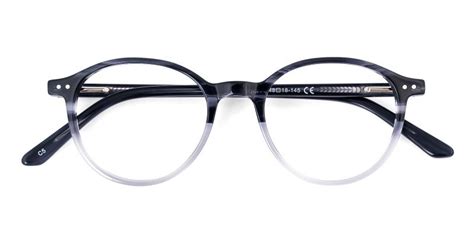 Viva Oval Gray Eyeglasses Frame Abbe Glasses