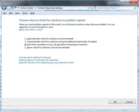 Should You Enable Error Reporting In Windows Alexander S Blog