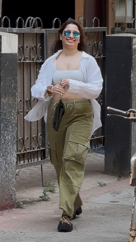 Best 13 Actress Tamannaah Bhatia Snapped At Shooting In Filmcity