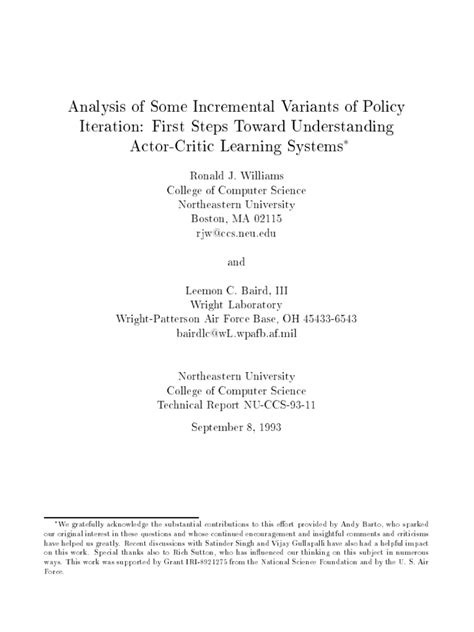 Analysis Of Some Incremental Variants Of Policy Iteration Pdf
