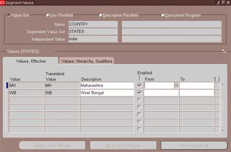 Mastering Value Sets In Oracle Apps R12