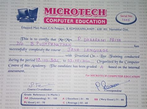 ☺i m happy to share that i have successfully completed my java programming course in duration of