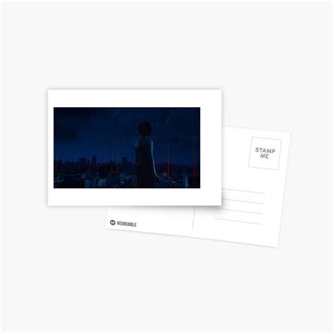 Alice In Borderland Lasers From The Skyline Postcard By Punkycat