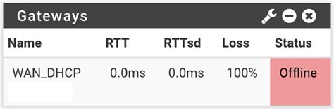 Gateways Wandhcp Is Offline Netgate Forum