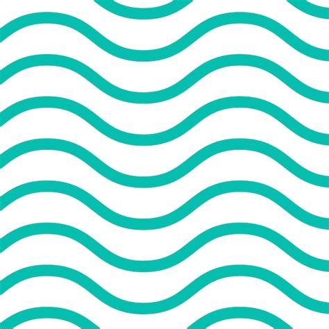 Premium Vector Wavy Seamless Pattern Design