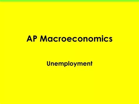 PPT AP Macroeconomics PowerPoint Presentation Free Download ID