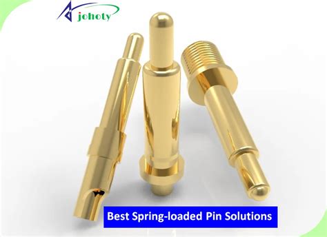 Spring Loaded Pins Optimize Best Connectivity Solutions 2024