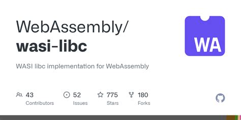 Github Webassemblywasi Libc Wasi Libc Implementation For Webassembly