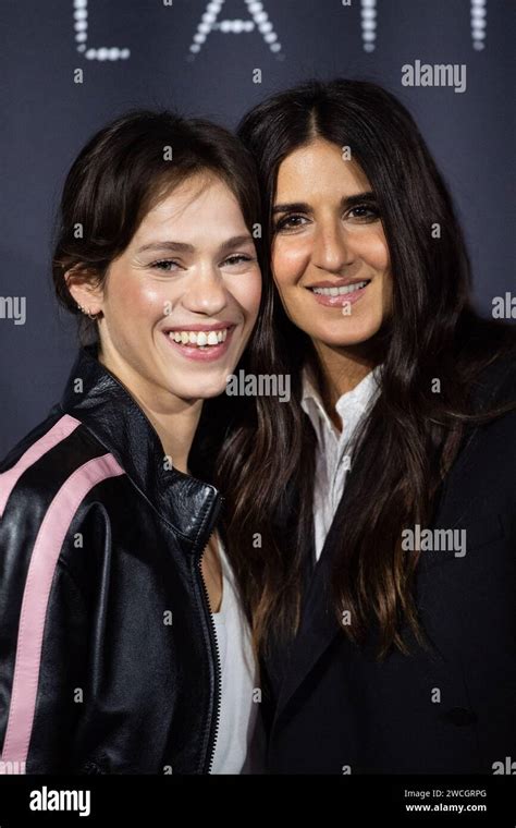 Paris France 15th Jan 2024 Mathilde La Musse And Geraldine Nakache