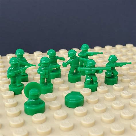 Nano Soldier Figures Green Im Rick James Bricks