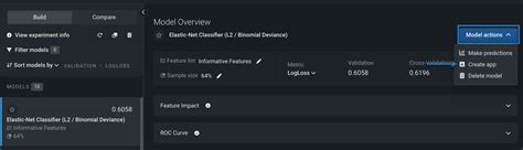 Create An Application Datarobot Docs