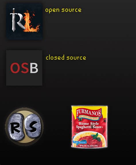 Osrs Clients And Open Source Explained Graphically R2007scape