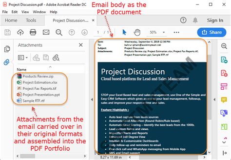 How To Combine An Email And Attachments To One PDF File AssistMyTeam